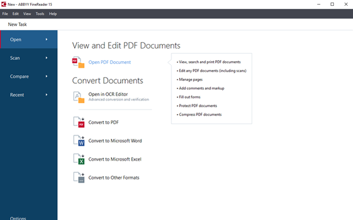 FineReader PDF 15 - The smarter PDF solution